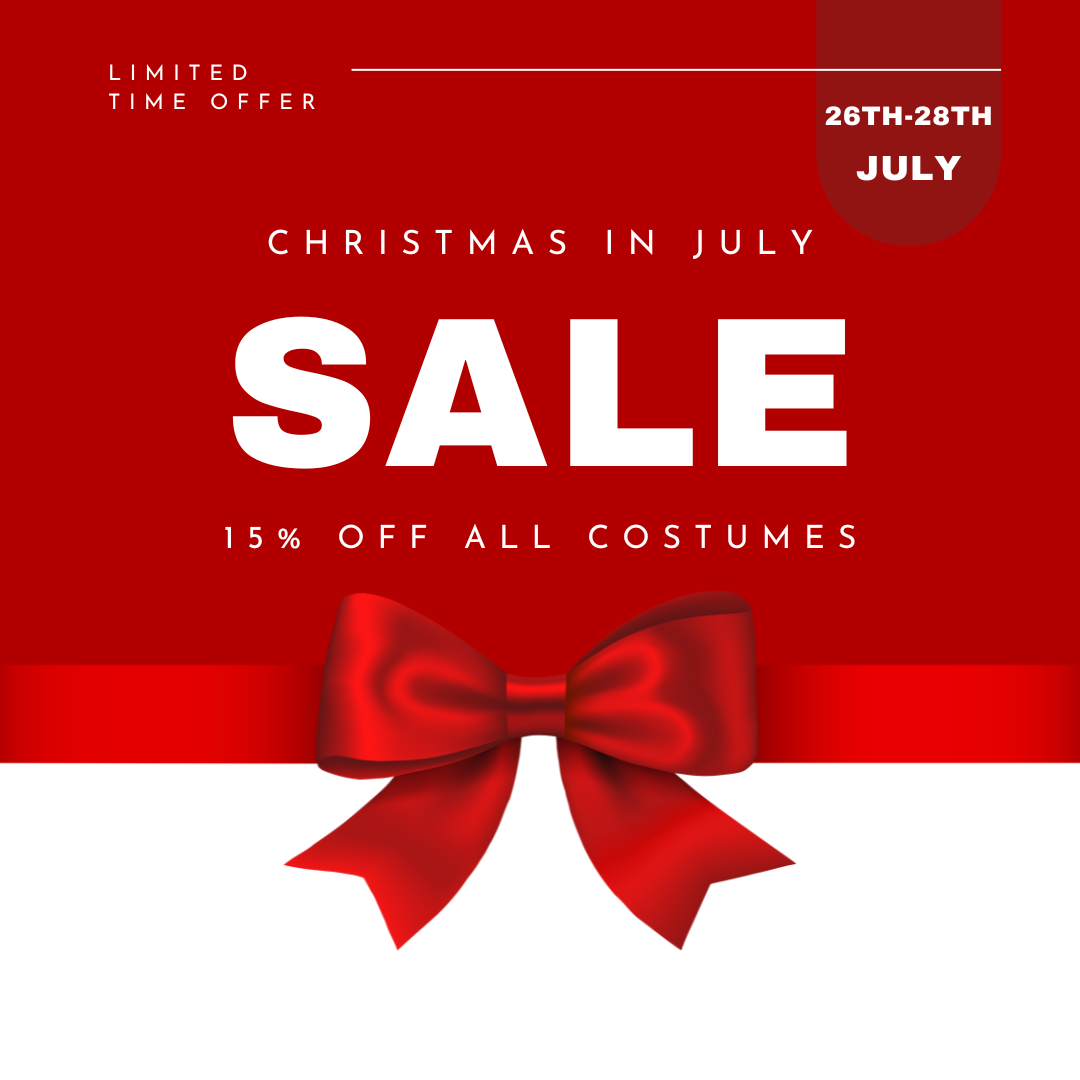 Christmas in July Sales Event – Leotard Boutique