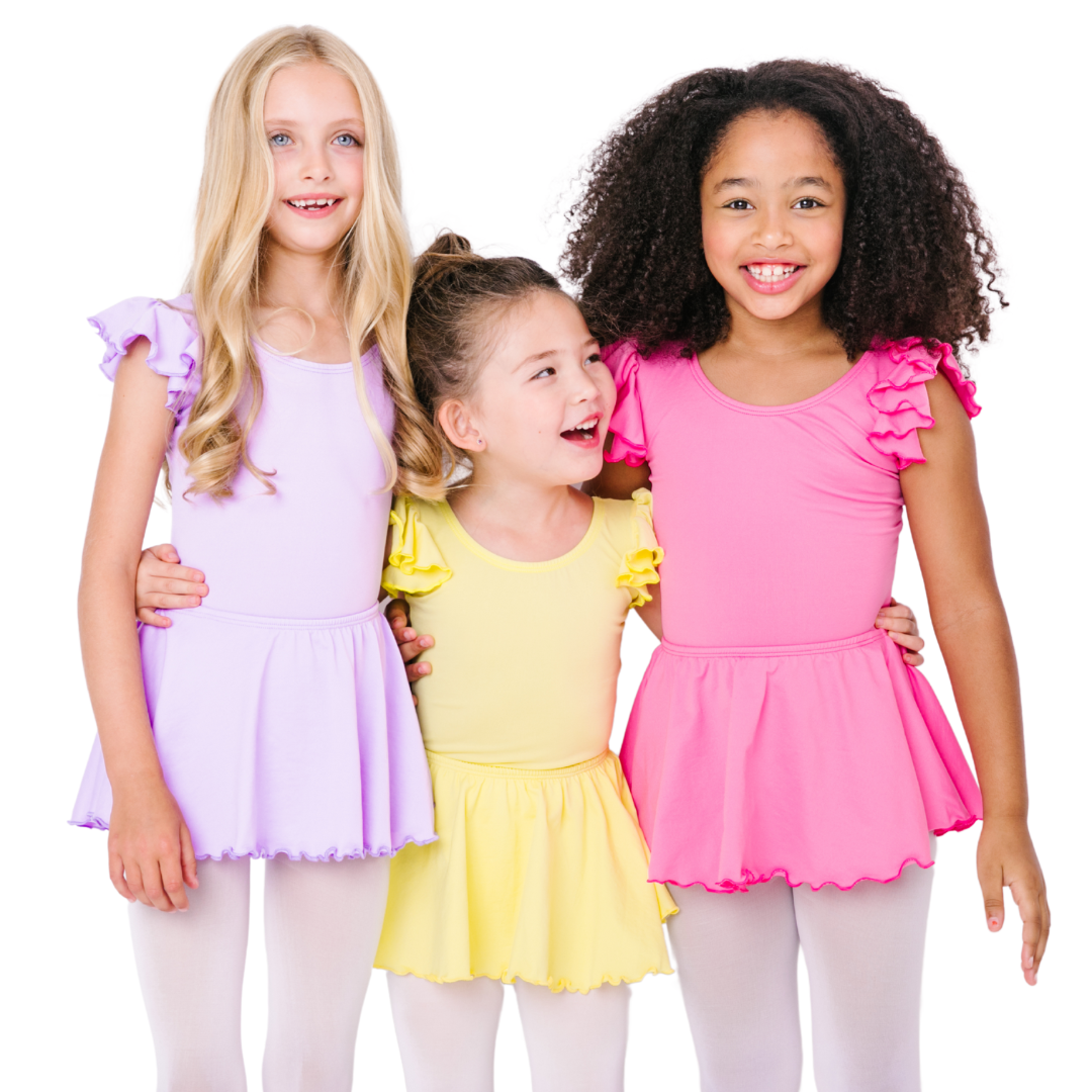 Girls Ruffle Sleeve Leotards | Shop 23+ Styles of Dance Leotards with ...