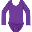 Long Sleeve Purple Dance Leotard | Order a Long Sleeve Dark Purple ...